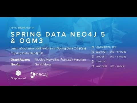 Neo4j Online Meetup #30: Spring Data Neo4j 5 and OGM3